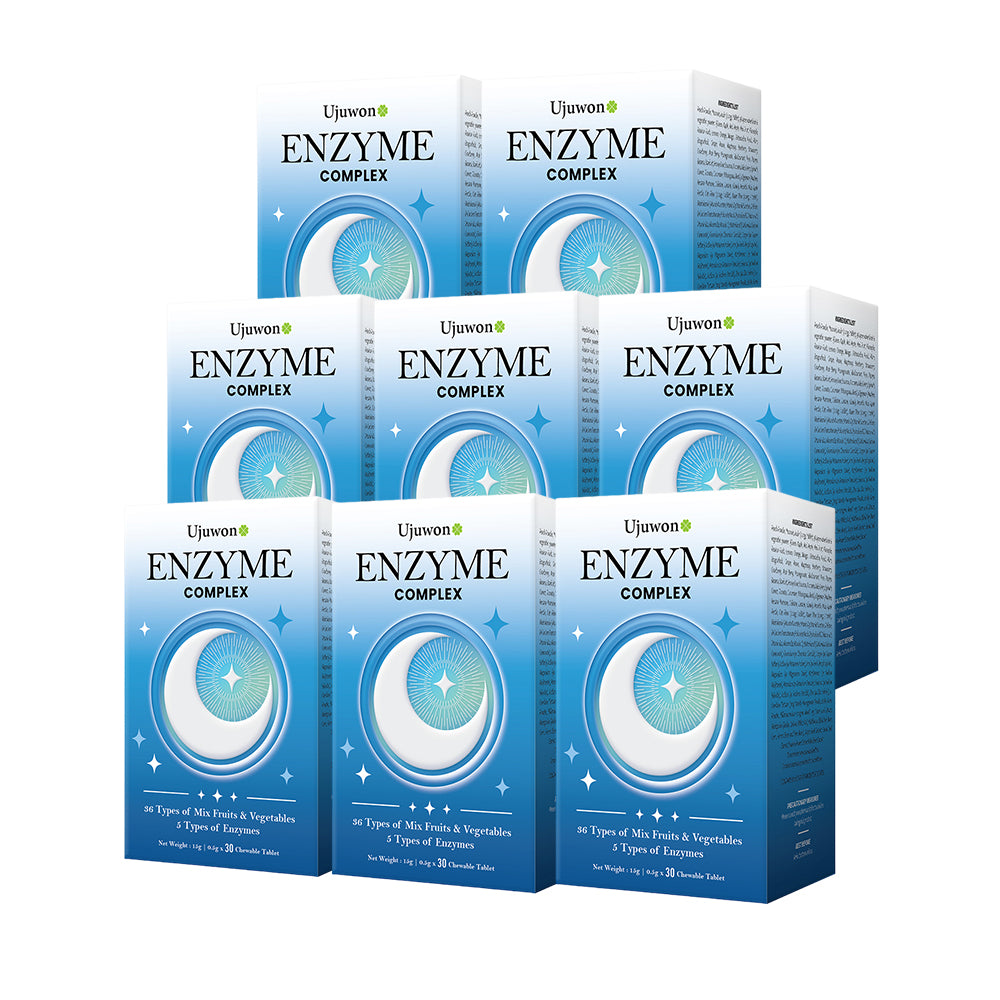 【Bundle of 8】Ujuwon Enzyme Complex 30s x 8 Boxes + Free Garcinia Compl