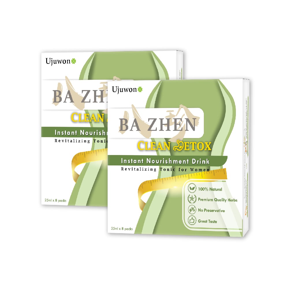 【Bundle of 2】Ujuwon Ba Zhen Clean Detox Instant Nourishment Drink 8s x